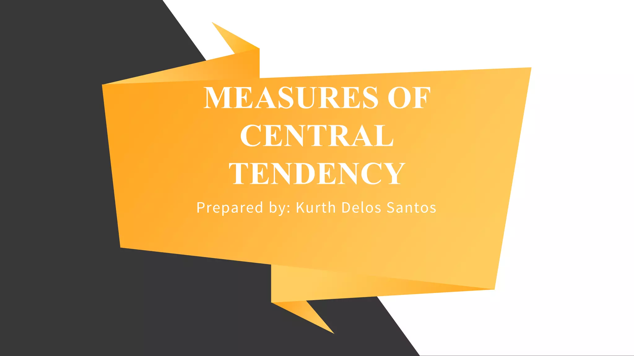 Measures of central tendency | PPT