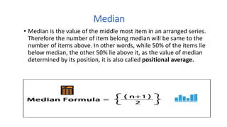 Measures of central_tendency._mean,median,mode[1] | PPT