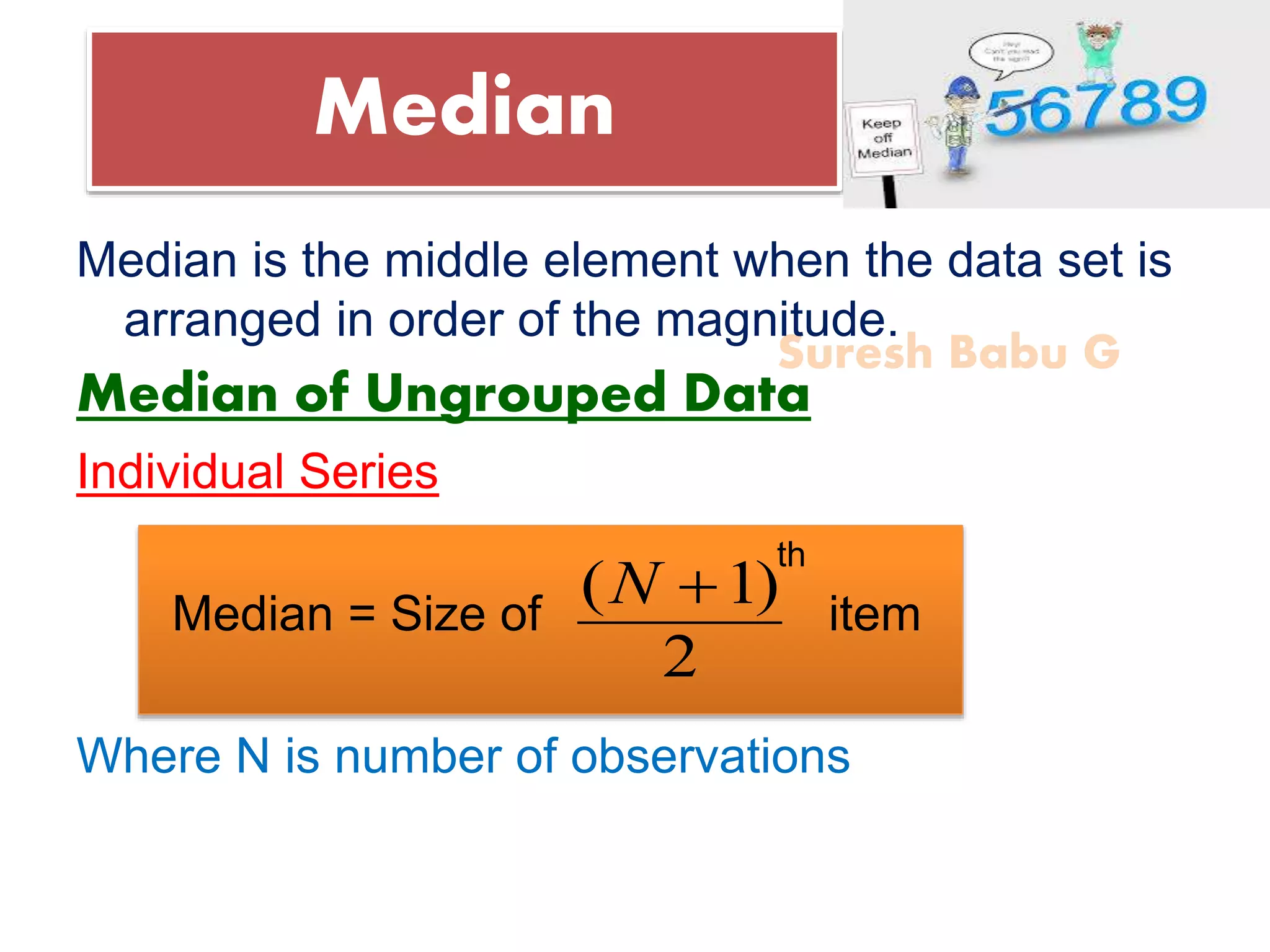 Measures of Central Tendency | PPTX