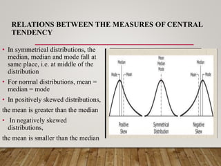 Measures of Central Tendency | PPT