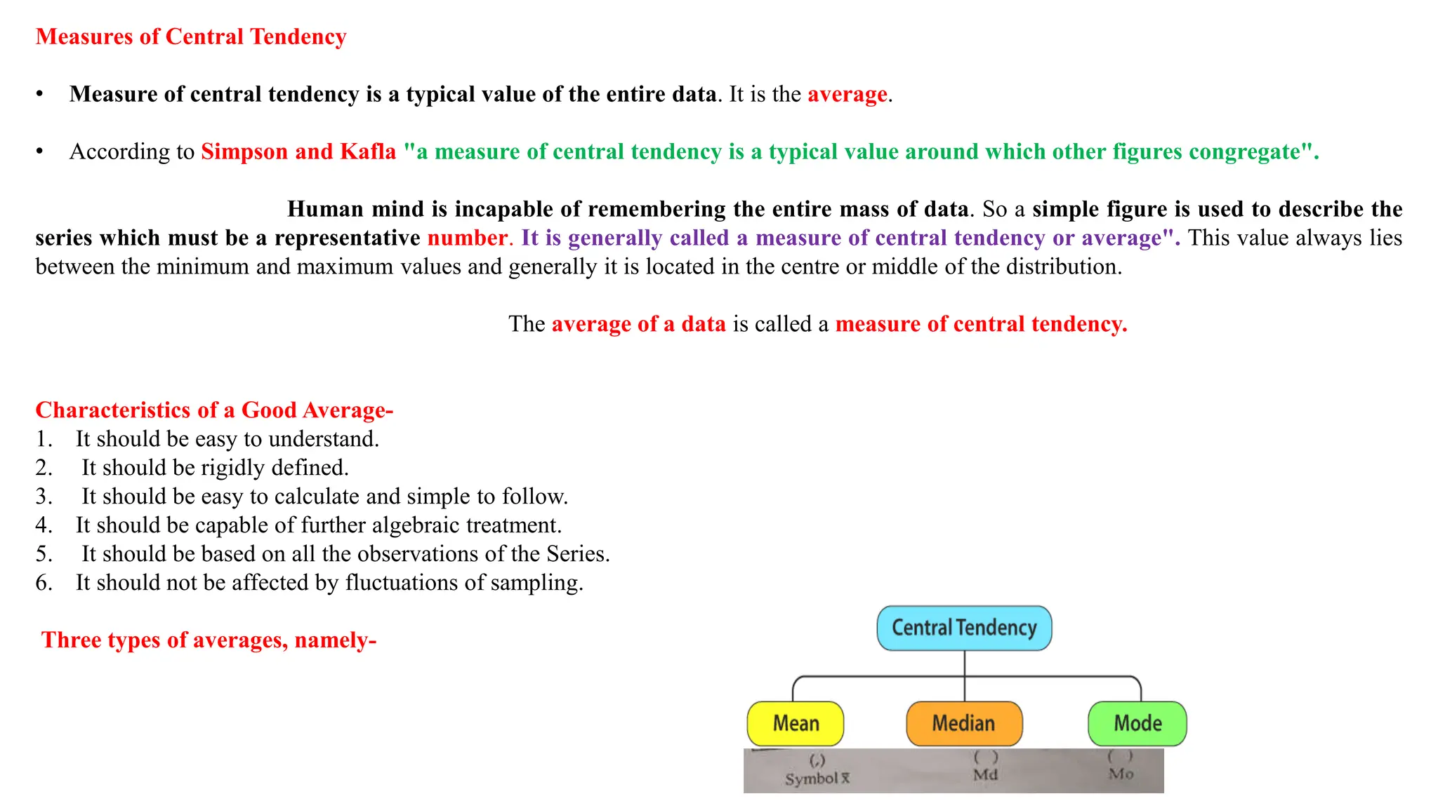 Measures of Central Tendency.pptx for UG | PPTX