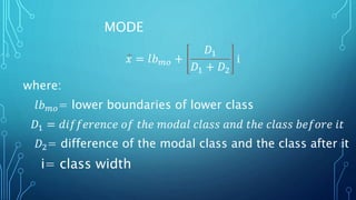 Measures of central tendency.education pptx | PPTX