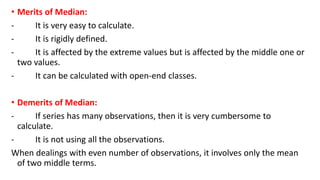 Measures of Central Tendency- Biostatistics - Ravinandan A P.pdf