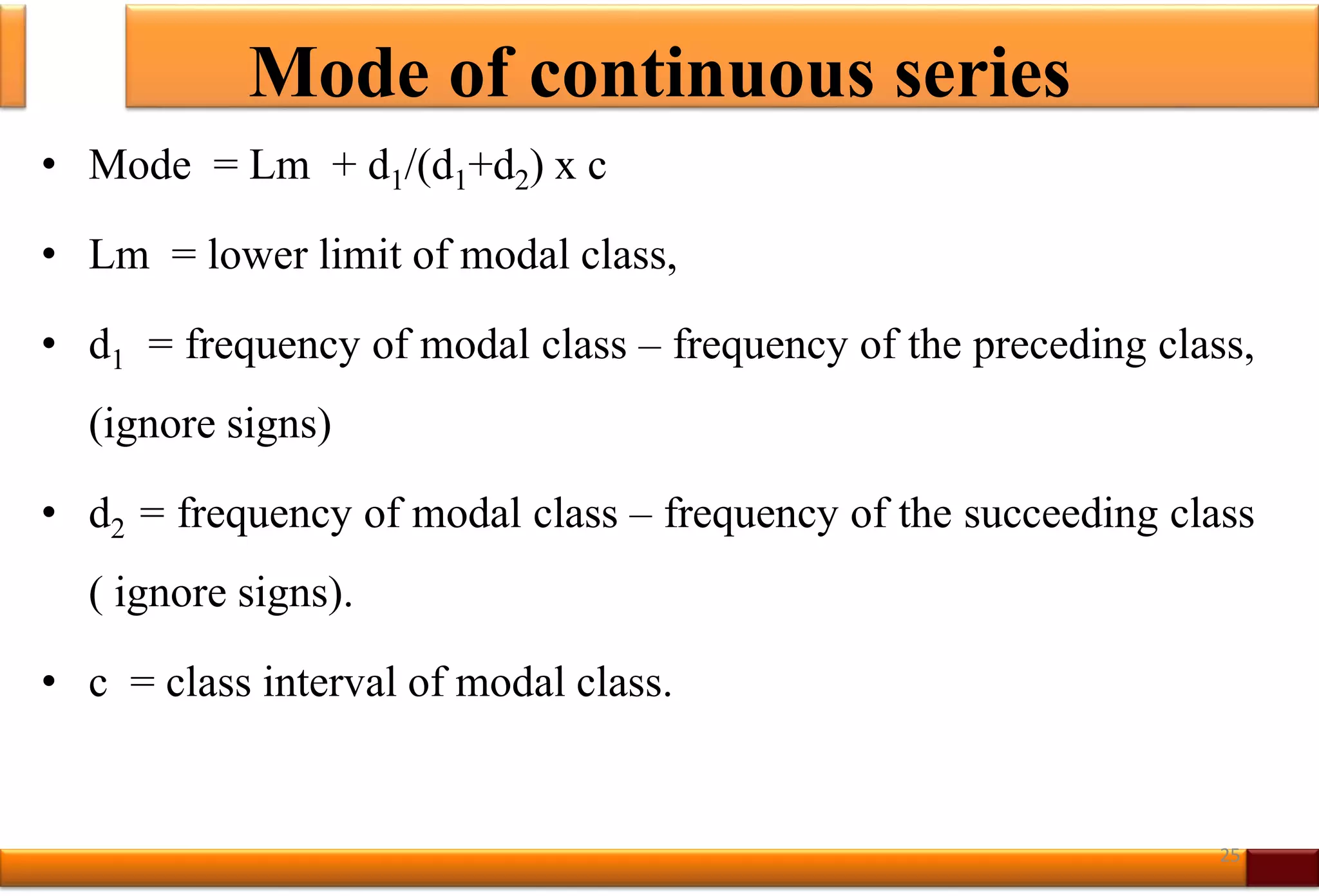 Measures of Central tendency | PPTX