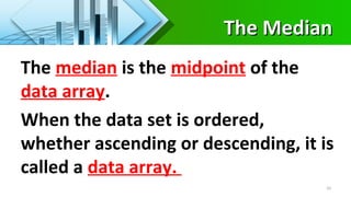 Measures of Central Tendency (mean, median, mode).ppt