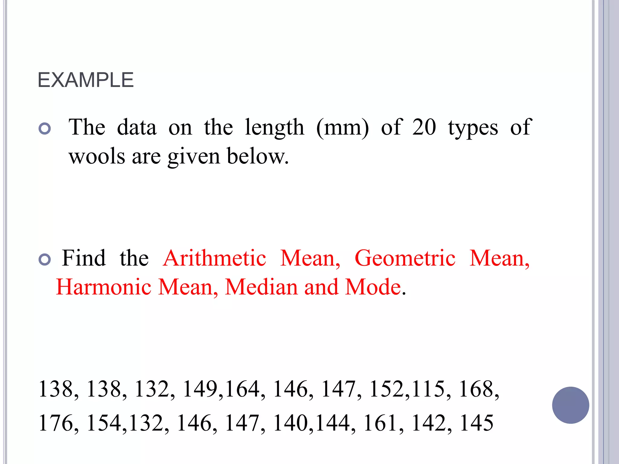 Measures of central tendency and dispersion | PPTX