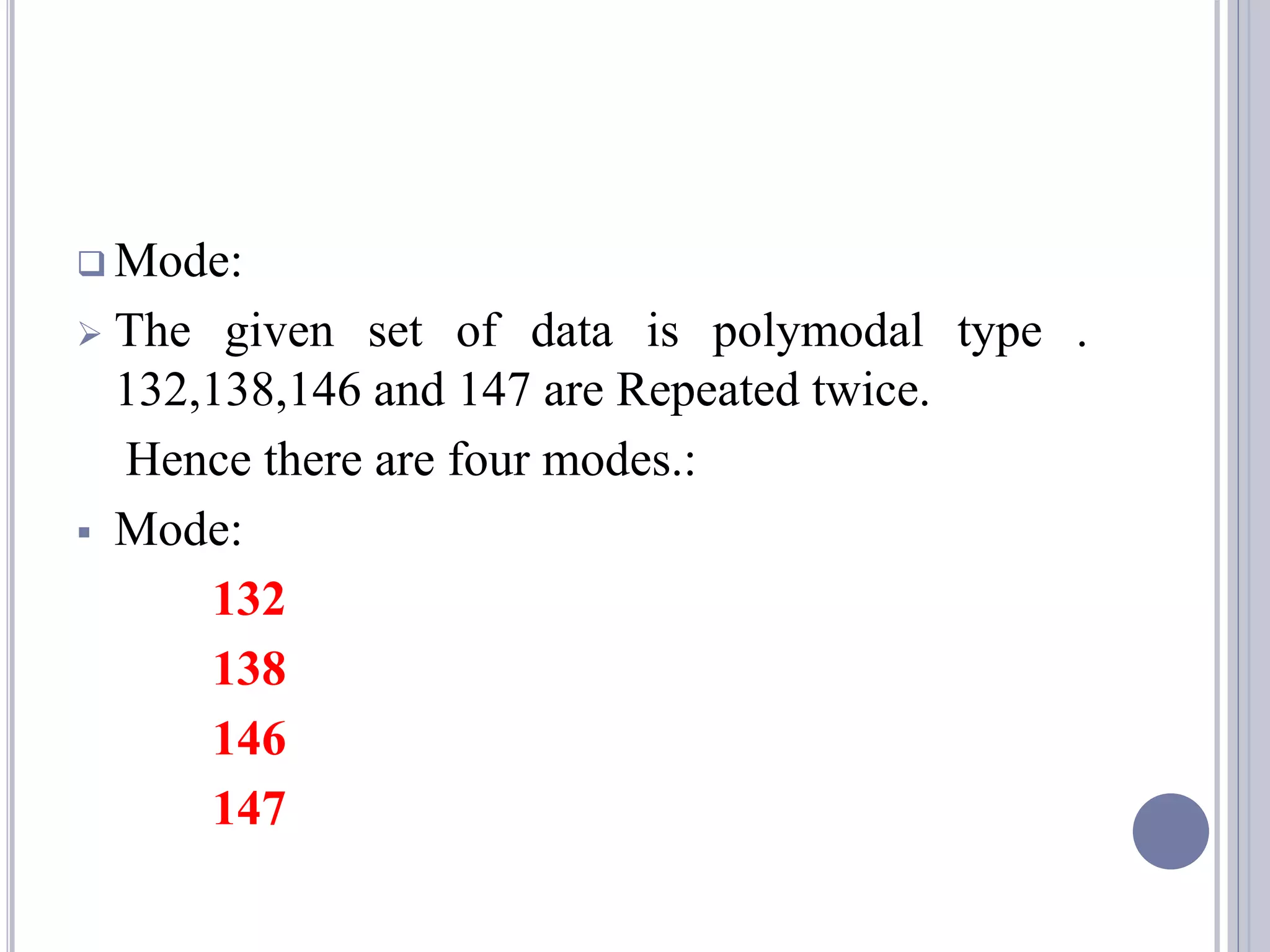 Measures of central tendency and dispersion | PPTX