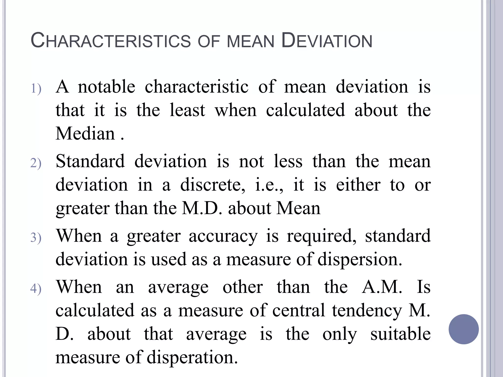 Measures of central tendency and dispersion | PPTX