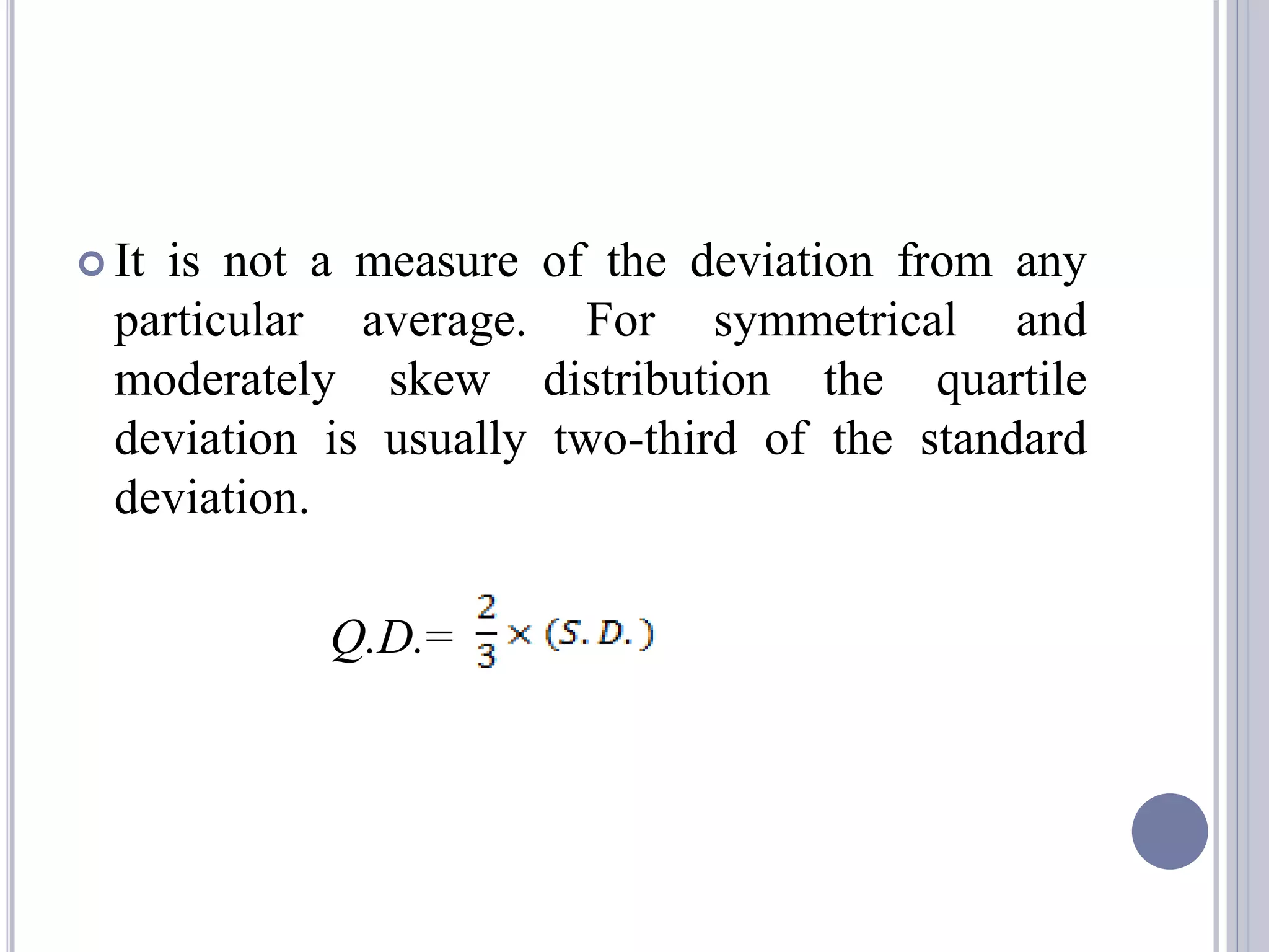 Measures of central tendency and dispersion | PPTX