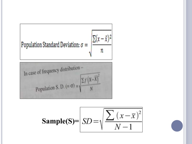 Measures of central tendency and dispersion | PPTX | Physics | Science