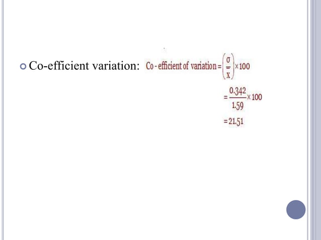 Measures of central tendency and dispersion | PPTX | Physics | Science