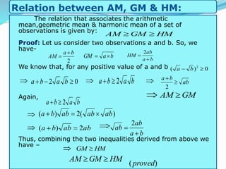 Measures of central tendency by MHM | PPTX
