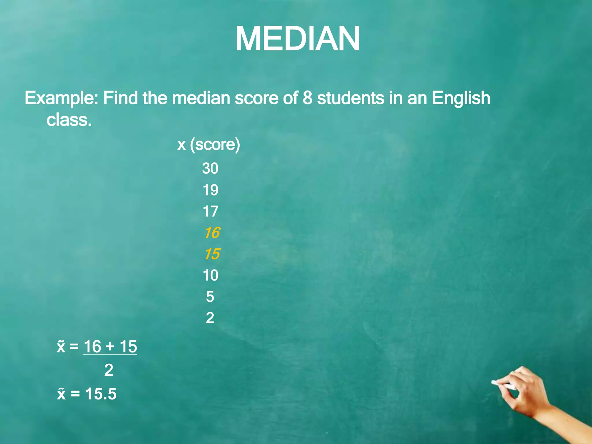 Mean, Median, Mode: Measures of Central Tendency | PPTX