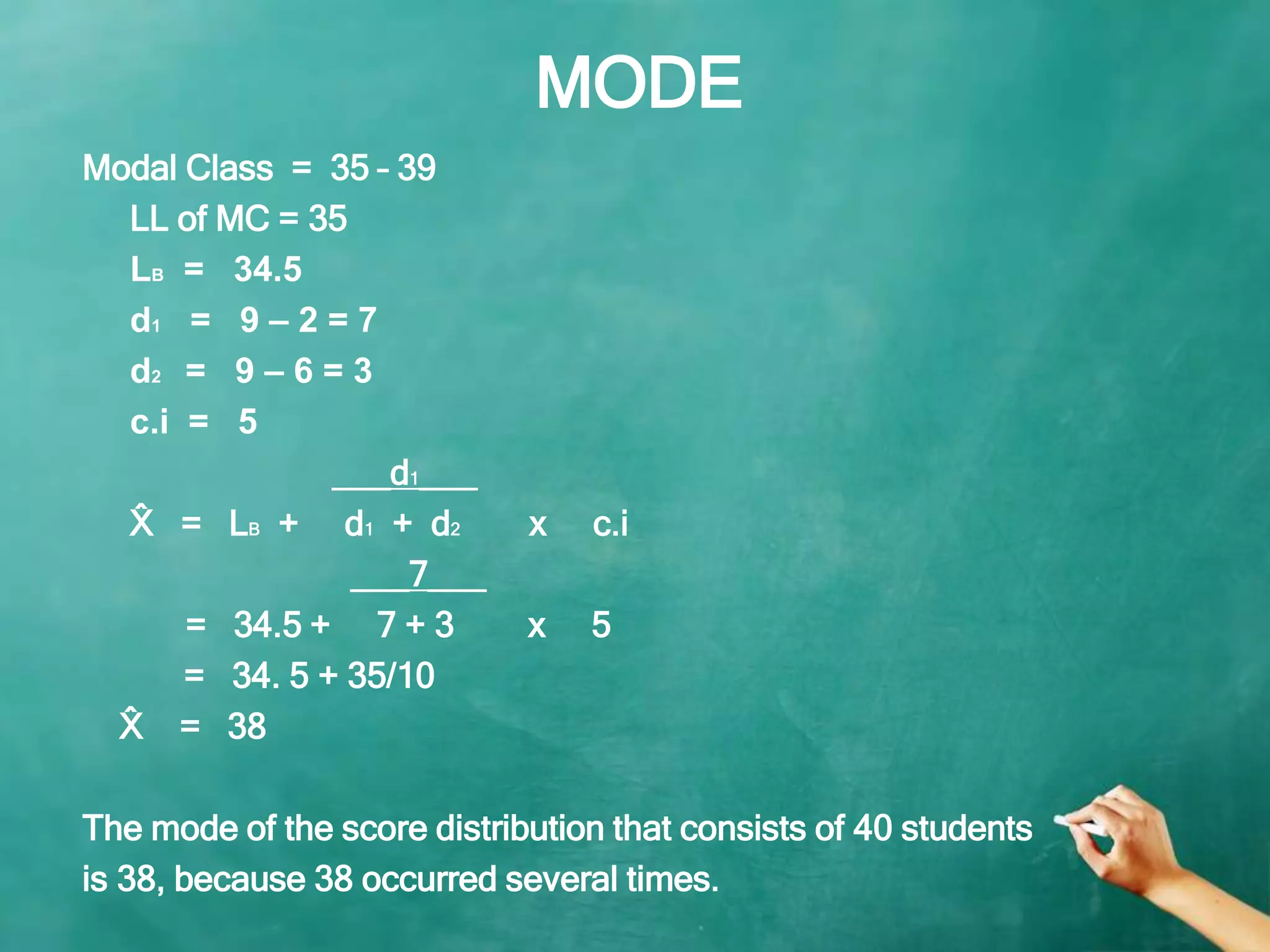 Mean, Median, Mode: Measures of Central Tendency | PPTX