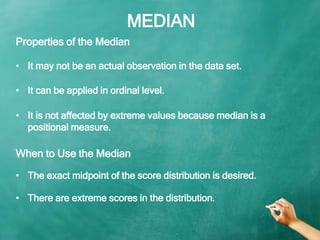 Mean, Median, Mode: Measures of Central Tendency | PPTX