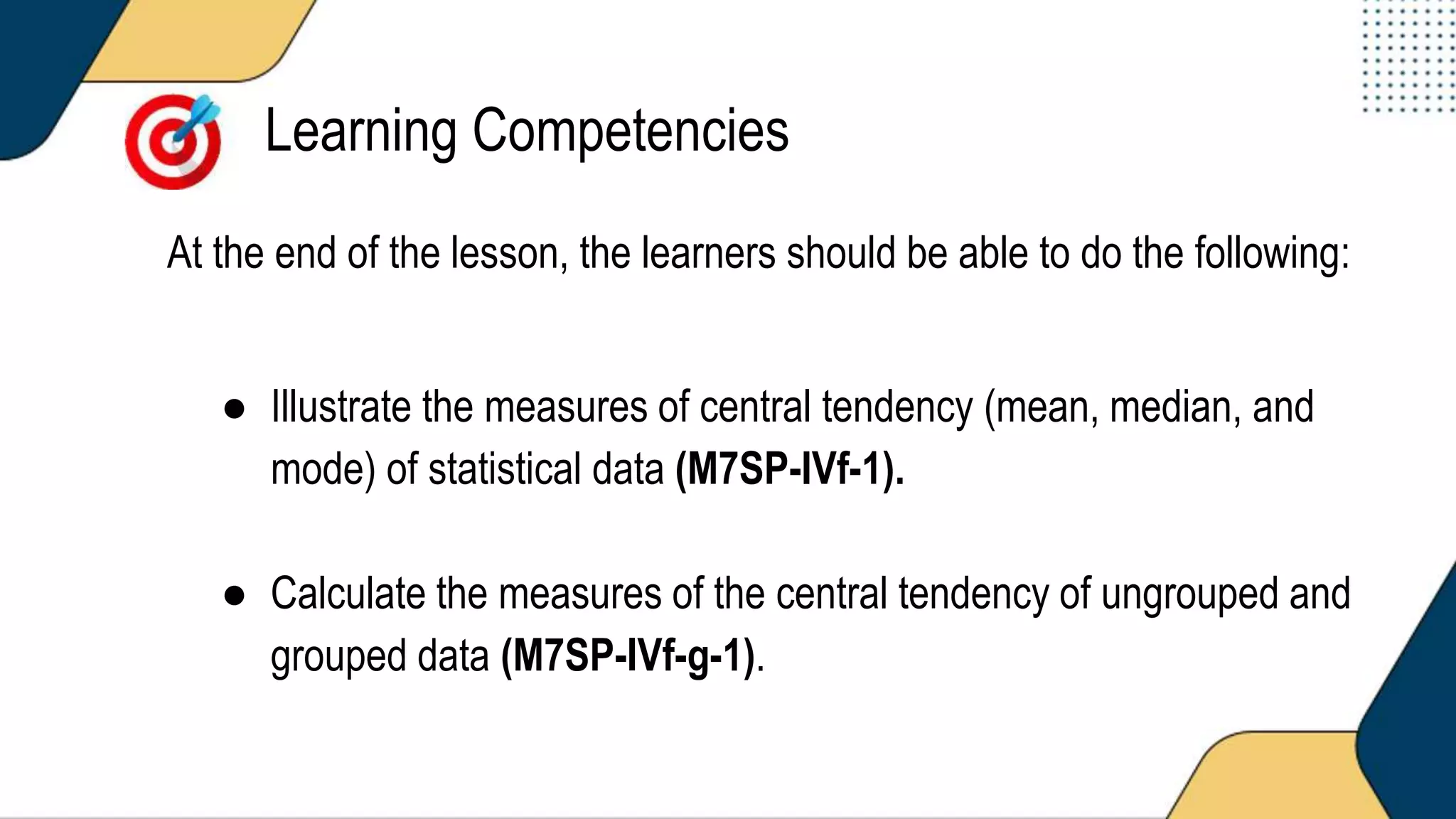 Measures of Central Tendency of Ungroup Data-Demo.pptx
