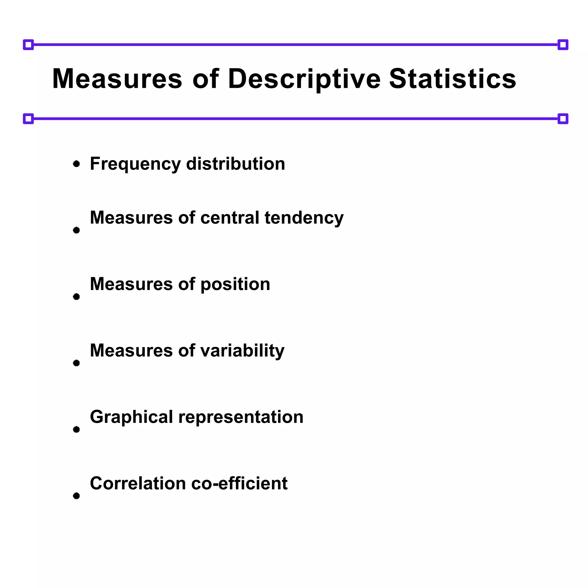 Measures of Descriptive statistics and Inferential statistics | PPTX ...