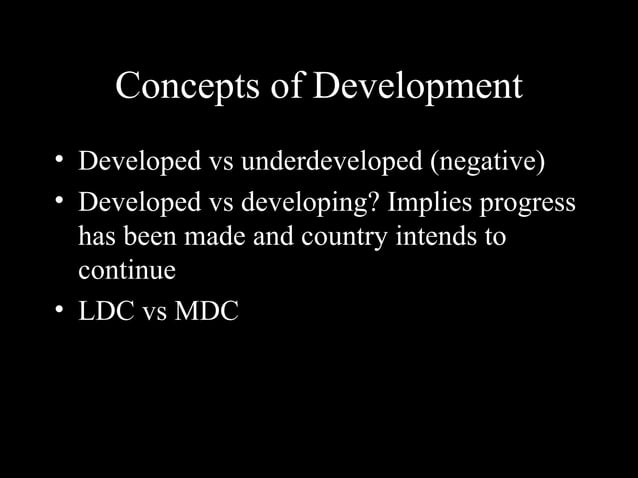 Measures of development 2010 | PPT