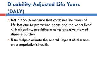 Measures of Disease Occurrences IN BIOSTAT | PDF