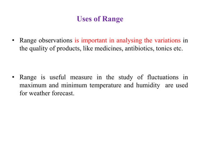 Biostatistics Measures of dispersion | PPTX | Healthcare Industry ...