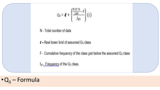 Measures of dispersion | PPT
