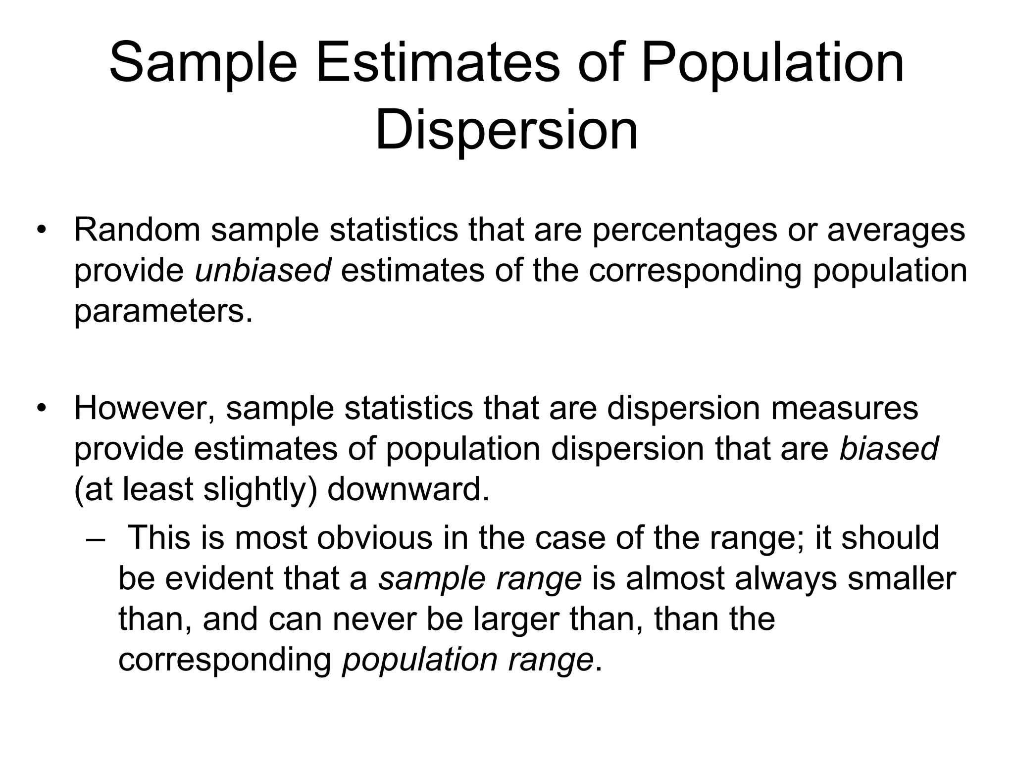 Measures of dispersion | PPT