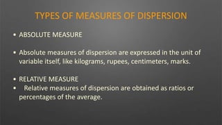 MEASURES OF DISPERSION.pptx(unit 4).pptx