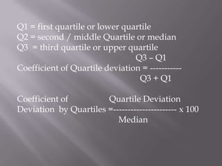 Measures of dispersion unitedworld school of business | PPTX