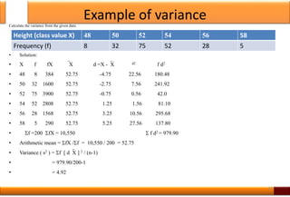 Measures of Dispersion (Variability) | PPTX
