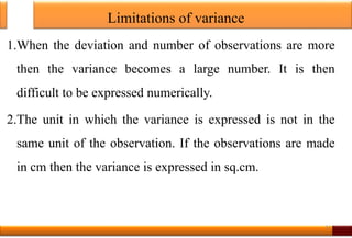 Measures of Dispersion (Variability) | PPTX