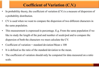 Measures of Dispersion (Variability) | PPTX
