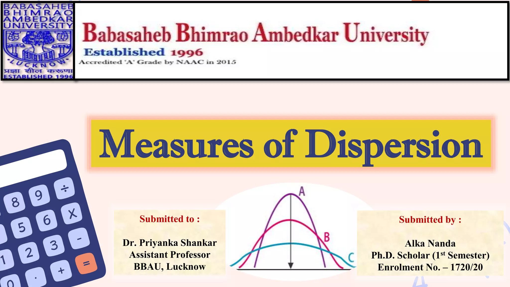 Measures Of Dispersion Ppt Pptx