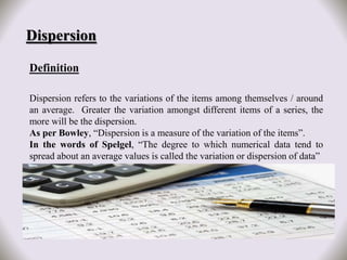 Measures of dispersion range qd md | PPTX