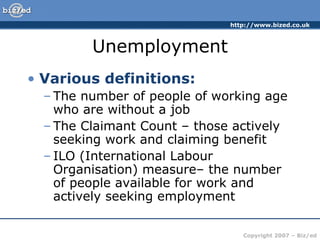 Measures of Economic Performance | PPT