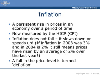 Measures of Economic Performance | PPT