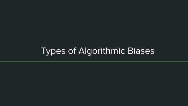 Measures and mismeasures of algorithmic fairness | PPTX | Technology & Computing