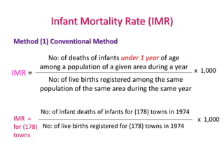 Measures of mortality | PPTX