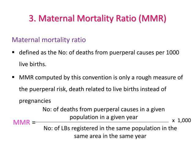 Measures of mortality | PPTX