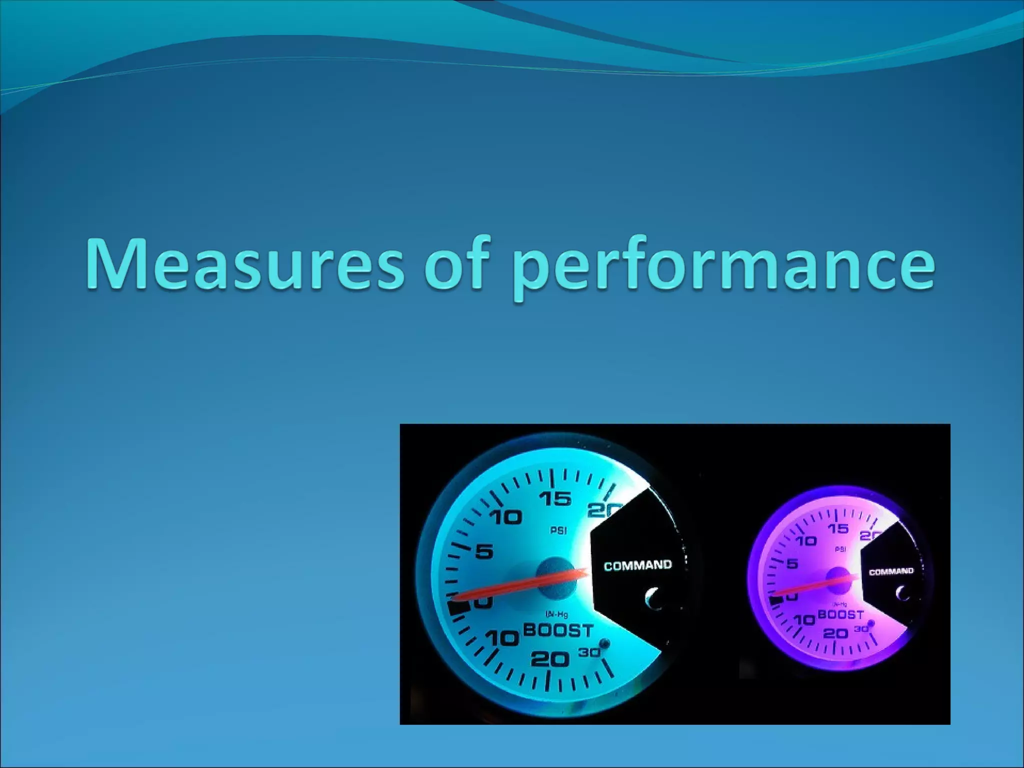 Computer Measures of Performance | PPT