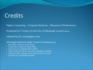 Computer Measures Of Performance Ppt