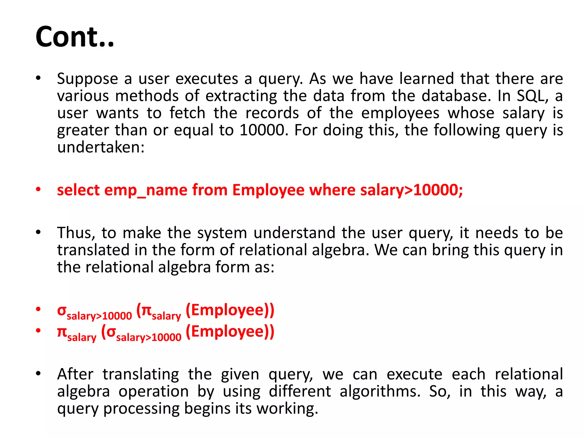 Measures of query cost | PDF