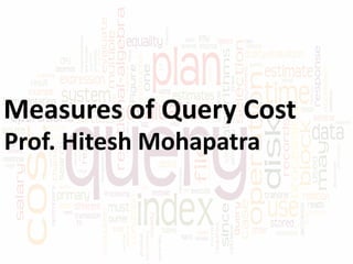 Measures of query cost | PDF