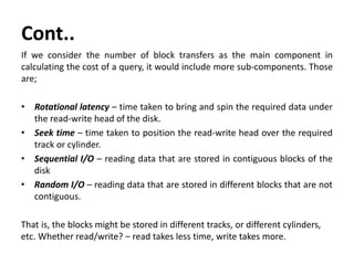 Measures of query cost | PDF