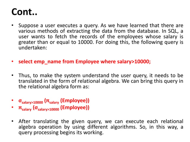 Measures of query cost | PPT