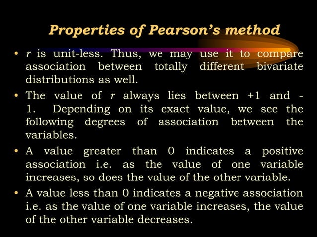 Measures of relationship | PPTX | Physics | Science