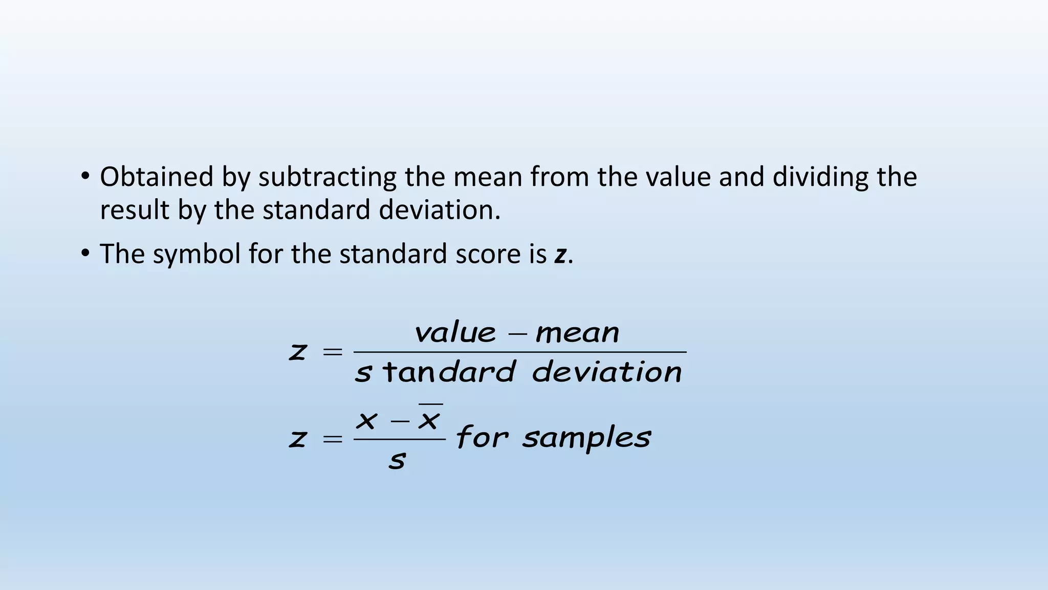 Measures of relative position | PPTX