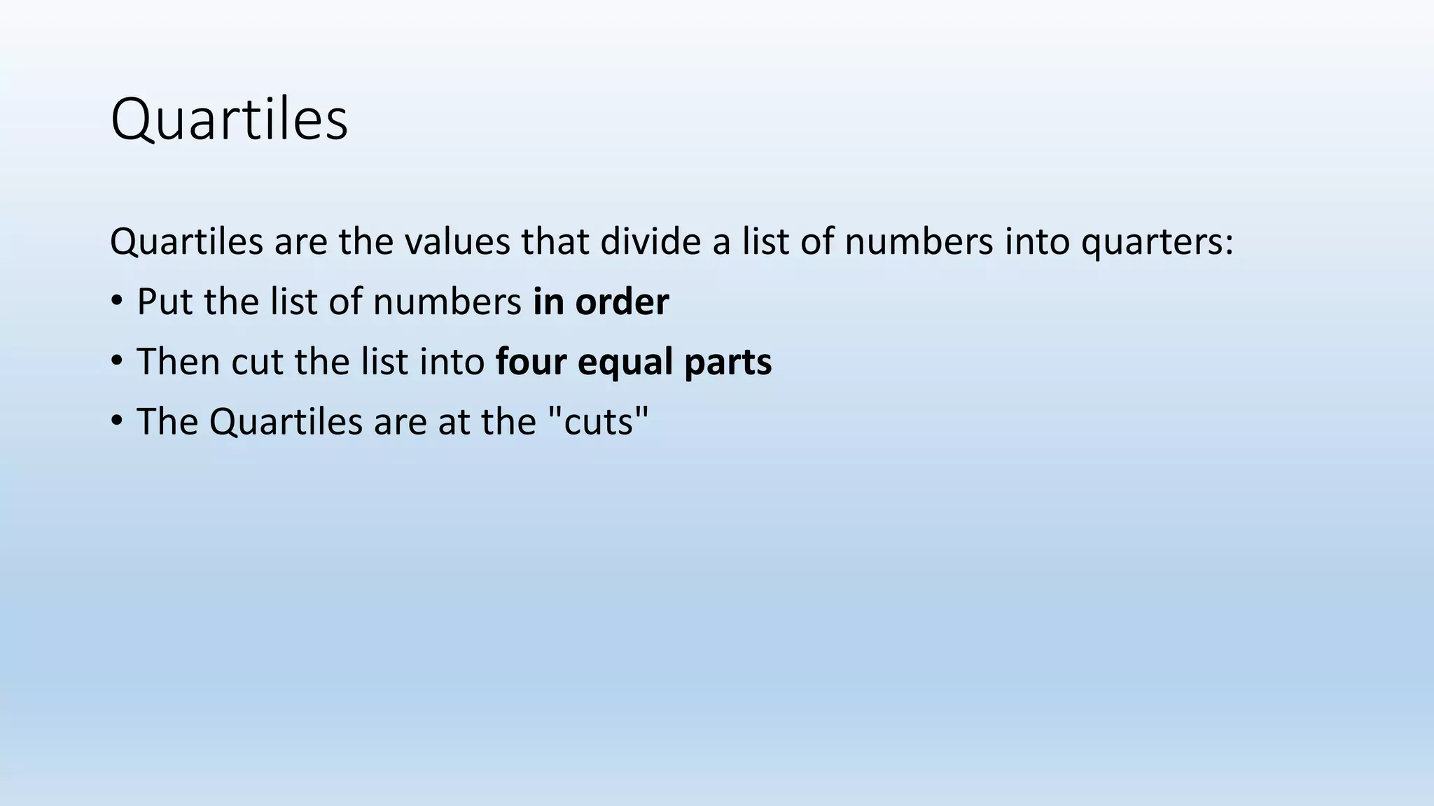 Measures of relative position | PPTX