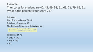 Measures of relative position | PPTX