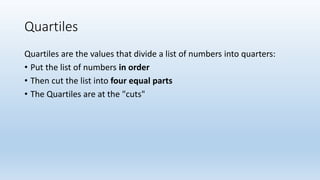 Measures of relative position | PPTX