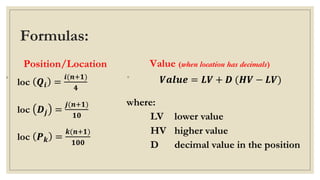 Measures of Relative Position GEC-MMW 1Y | PDF